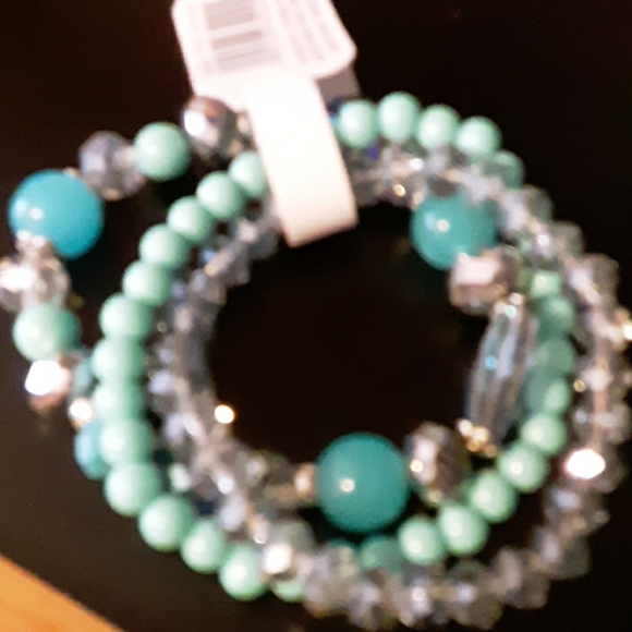 Jewelry | Nwt Turquoise Color Beads Set | Poshmark